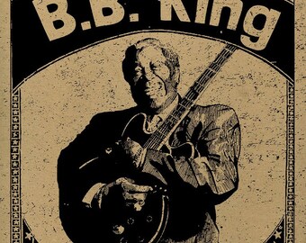 Bb King Poster - Etsy UK