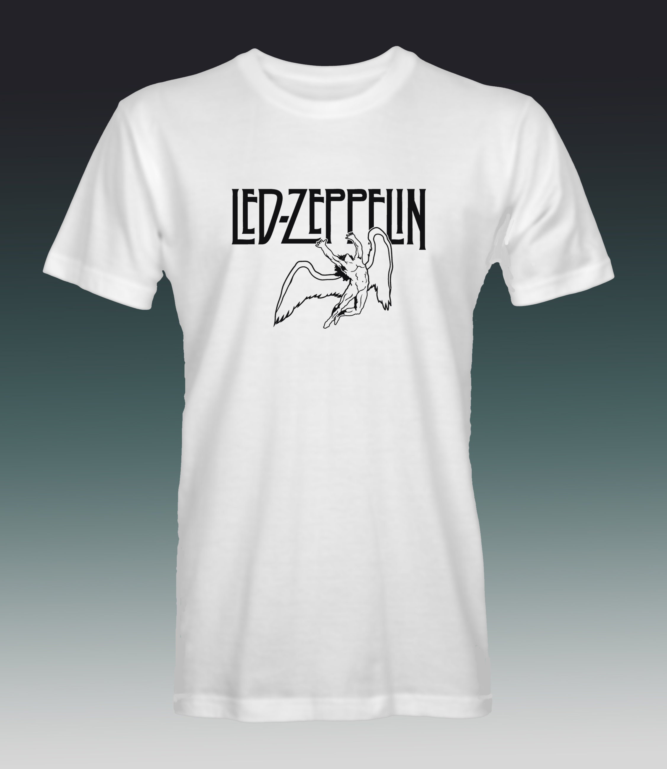 Brand New Unisex Led Zeppelin T Shirt Swan Song Record Label - Etsy