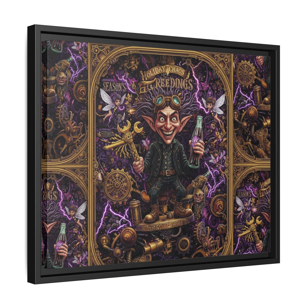 Steampunk Goblin Canvas Print: Fantasy Art, Halloween Decor - Etsy