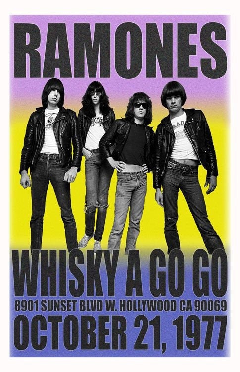 Ramones Poster - Etsy