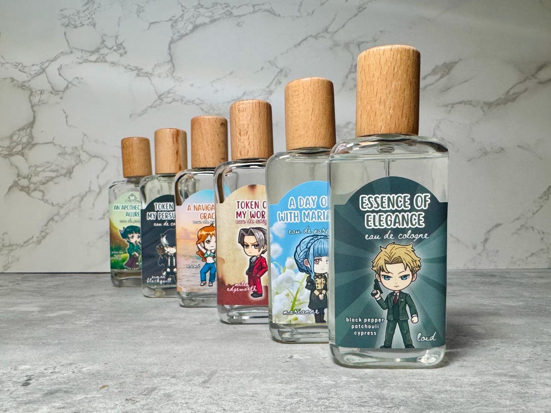 Spray Bottle Fragrances | Video Game and Anime Fandom-themed Spray Mist ...