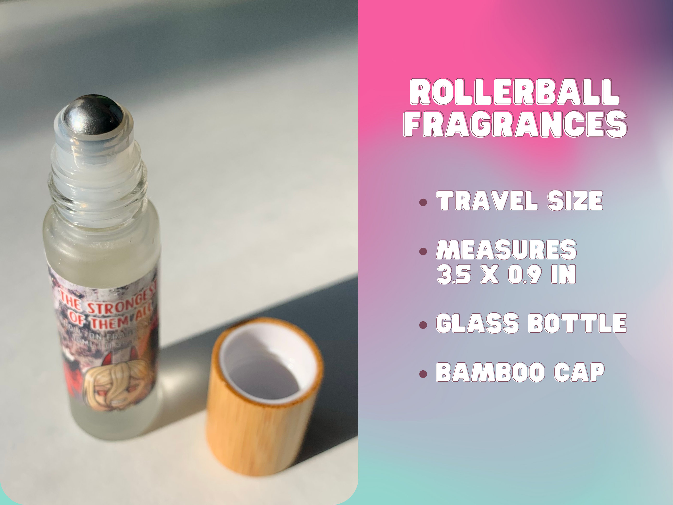 Gojo JJ Kaisen-inspired Fragrance Animefandom-themed Roll-on Perfume ...