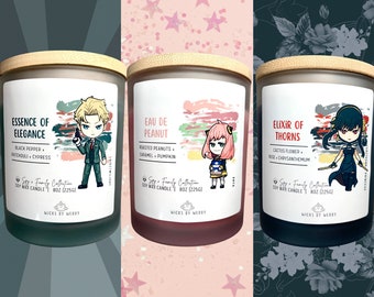AP Shot Caramel and Brown Sugar Scented Anime Candle - Etsy