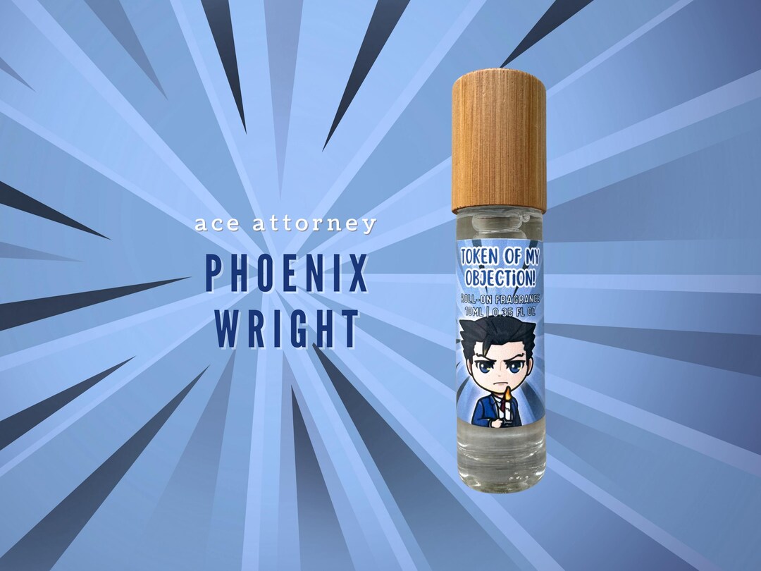Phoenix Wright AA Gyakuten Saiban-inspired Fragrance Video Game Fandom ...