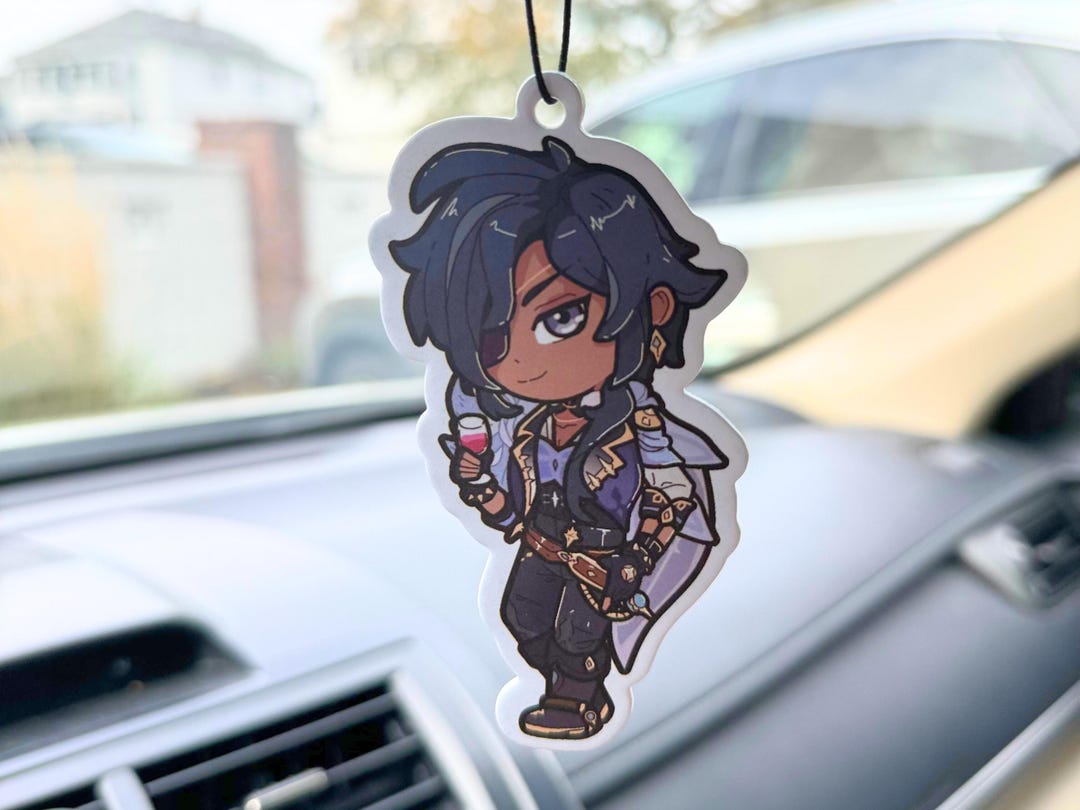 Kaeya Air Freshener | Genshin Impact | Video Game Inspired Scented Car ...