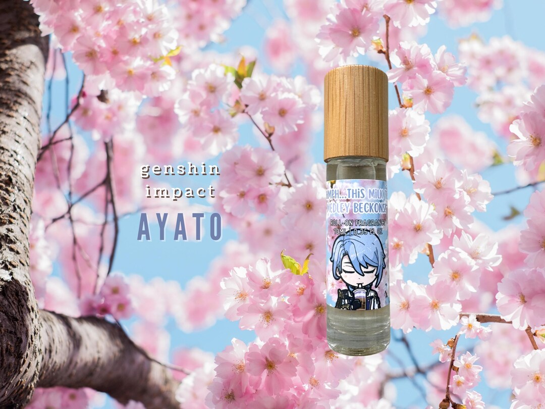 Ayato Body Fragrance | Genshin Impact | Video Game Fandom-themed Roll ...