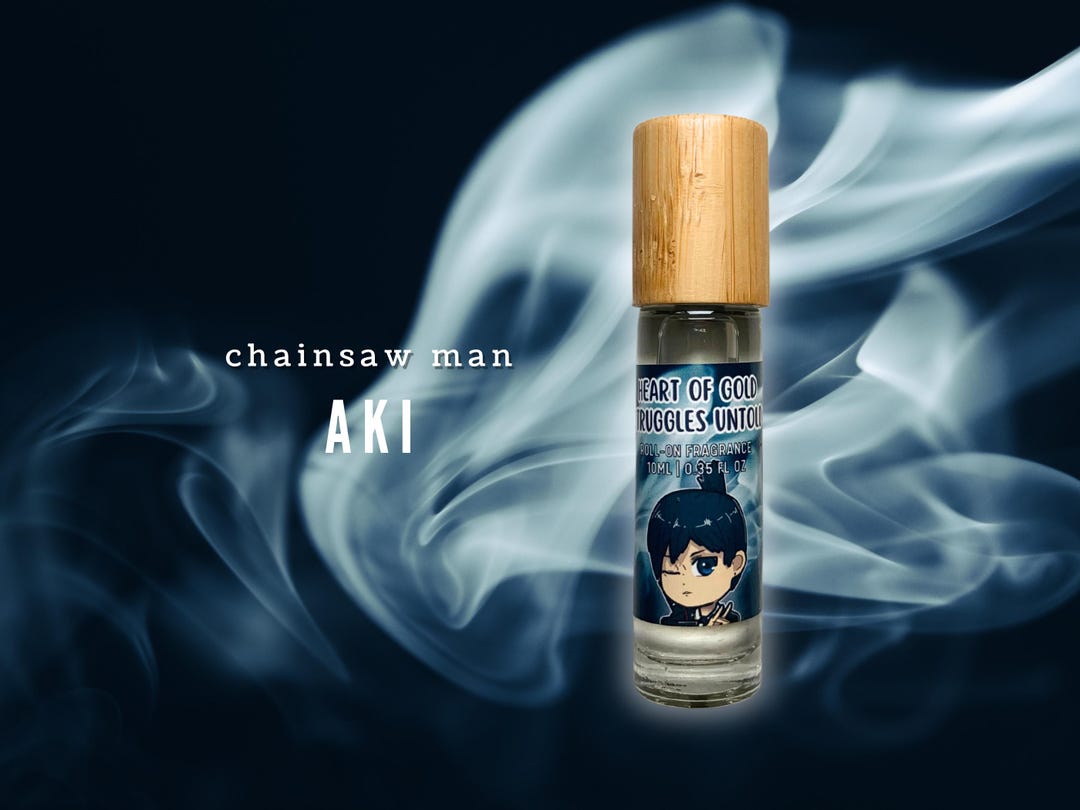 Aki C S M-inspired Fragrance Anime Fandom-themed Roll-on Perfume and ...