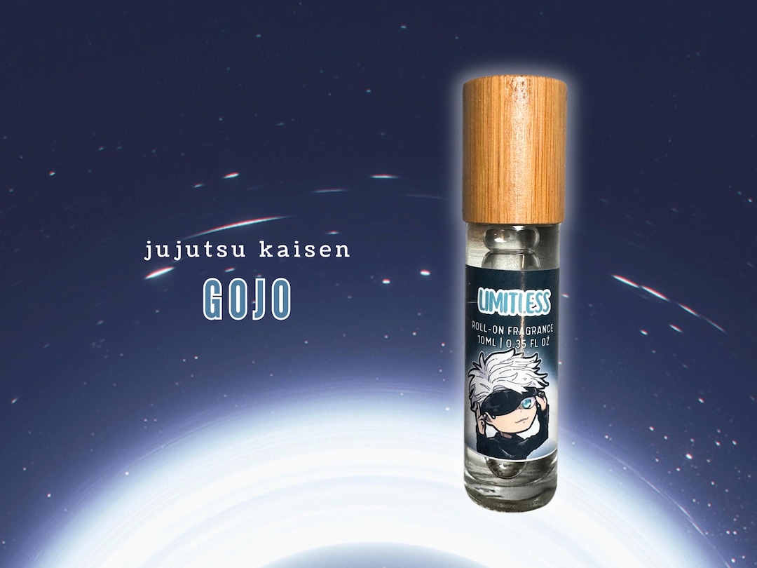 Gojo Body Fragrance | JJ Kaisen | Anime Fandom Roll-on Perfume and ...