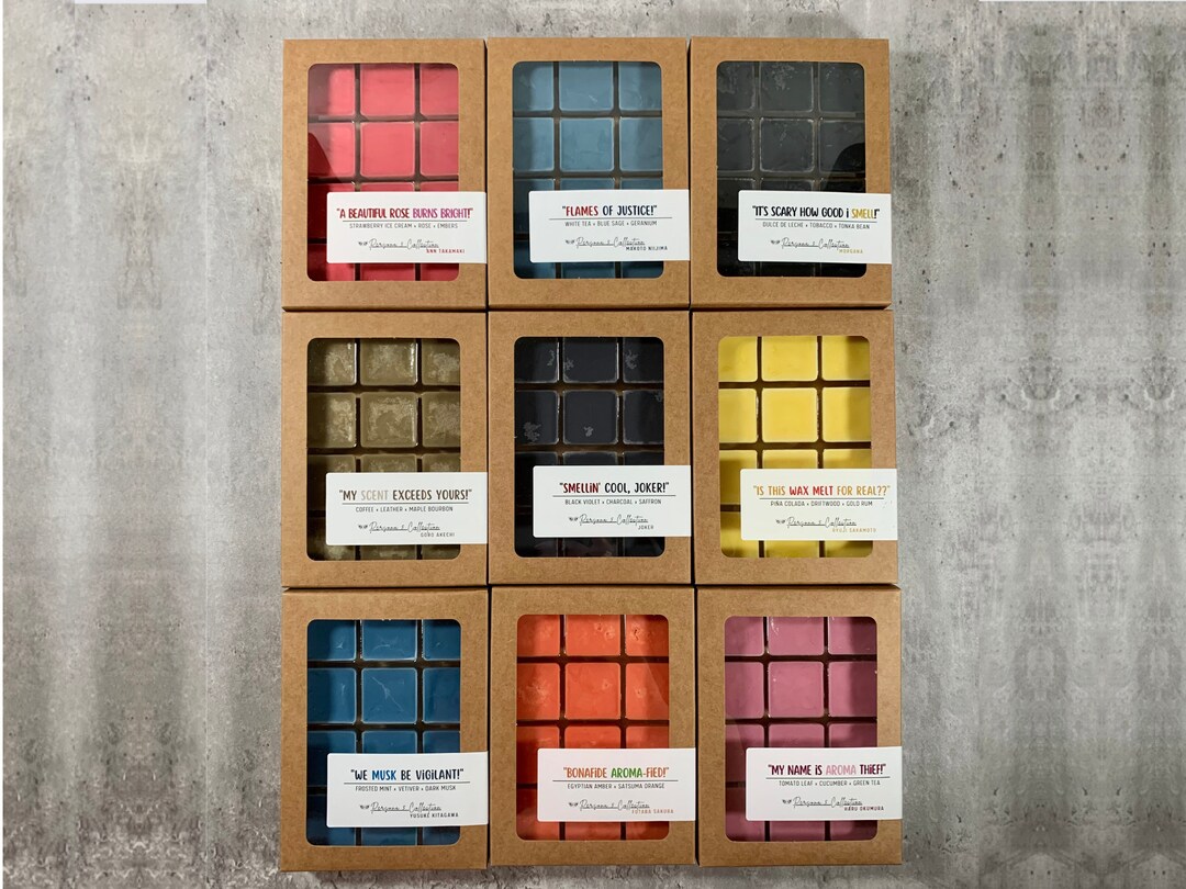 Persona 5 Metaverse Melts Various Character Scents P5 Phantom Thief Wax ...