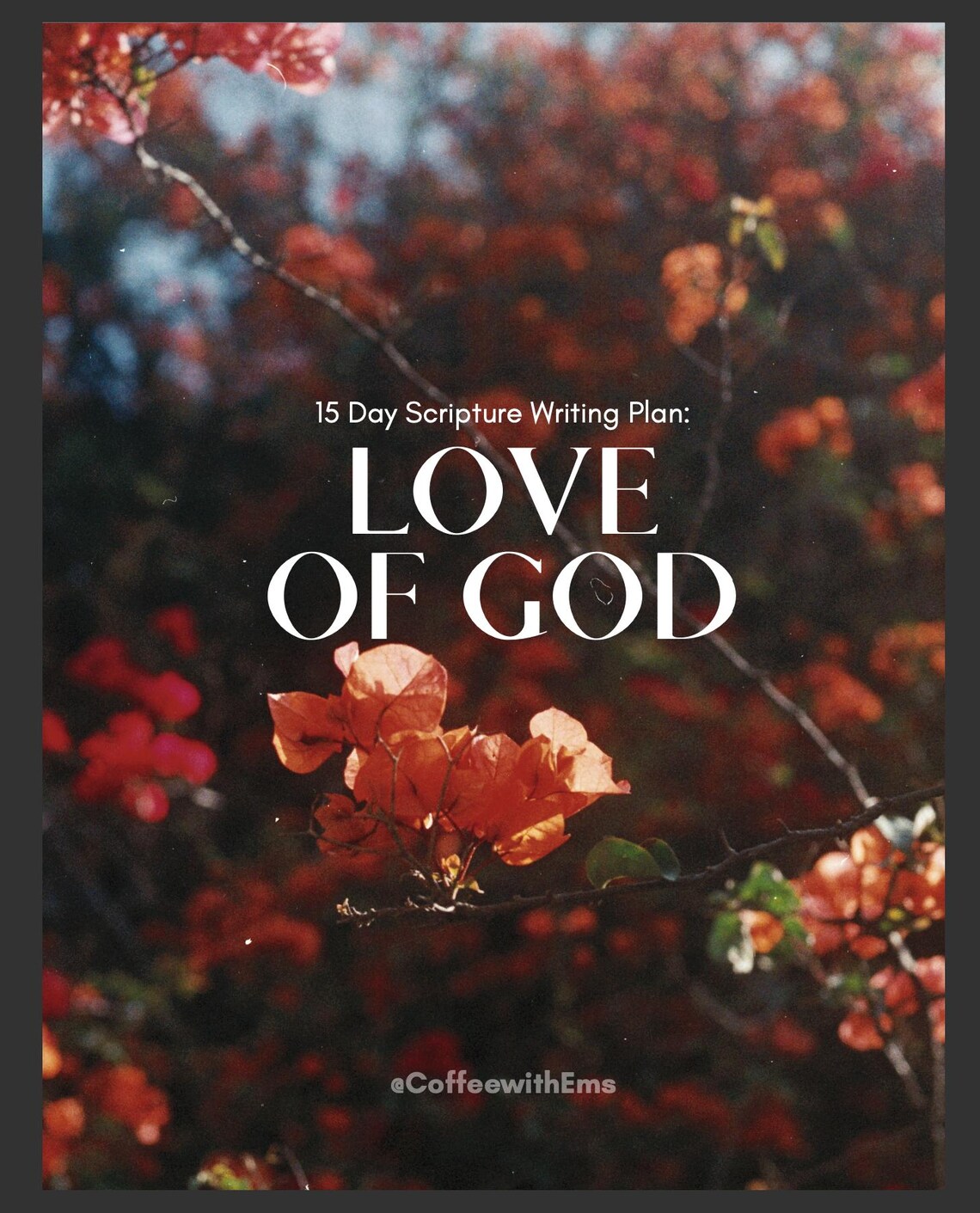 Scripture Writing Plan: the Love of God - Etsy