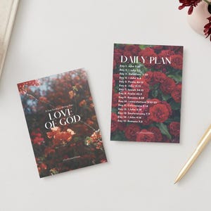 Scripture Writing Plan: the Love of God - Etsy