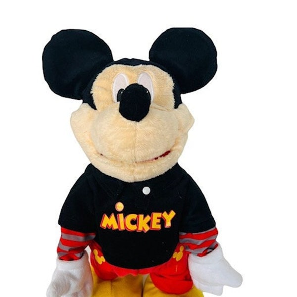 Talking Mickey Mouse Plush - Etsy