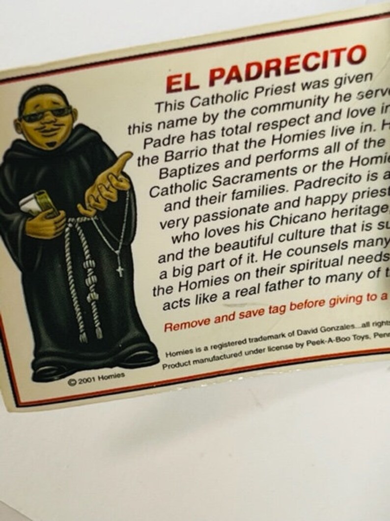 Homies Figure Urban Latino Hispanic Barrio Gangster Plush 13 Mijos El ...