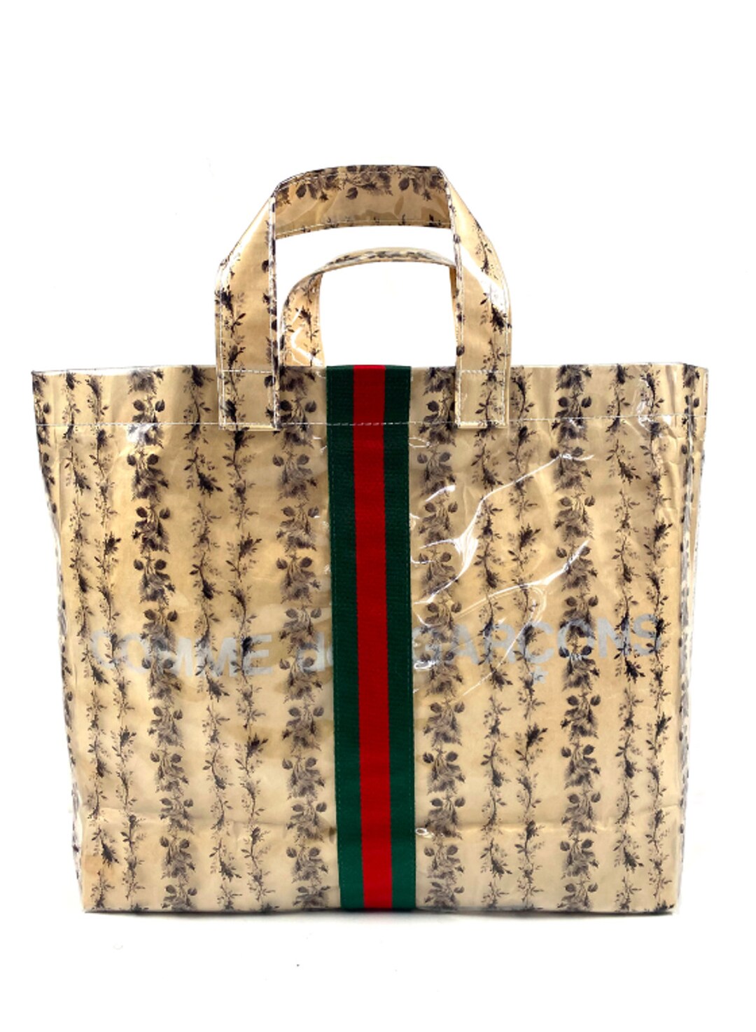 Collab Vinyl Paper Tote Bag - Etsy