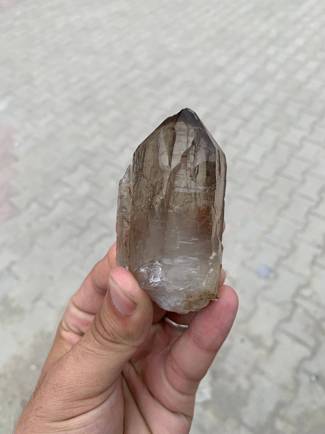 Himalayan Smokey Quartz Crystal Having Beautiful Patterns / Clarity ...