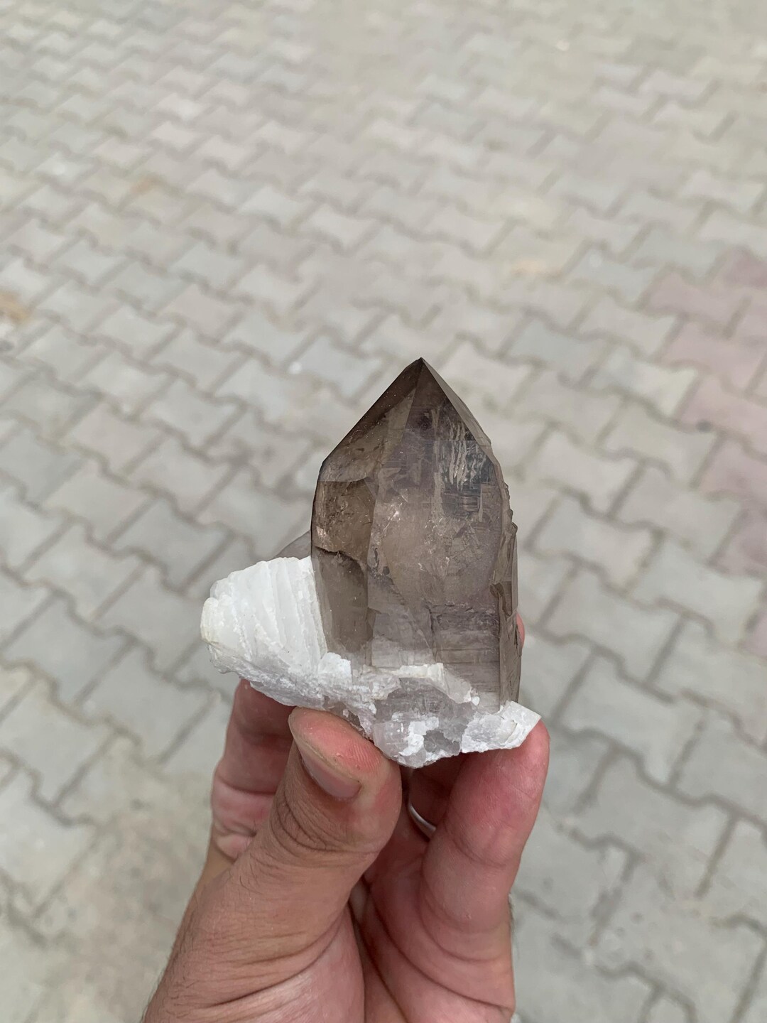 Himalayan Smokey Quartz Crystal Having Sharp Lustre & Clarity With ...