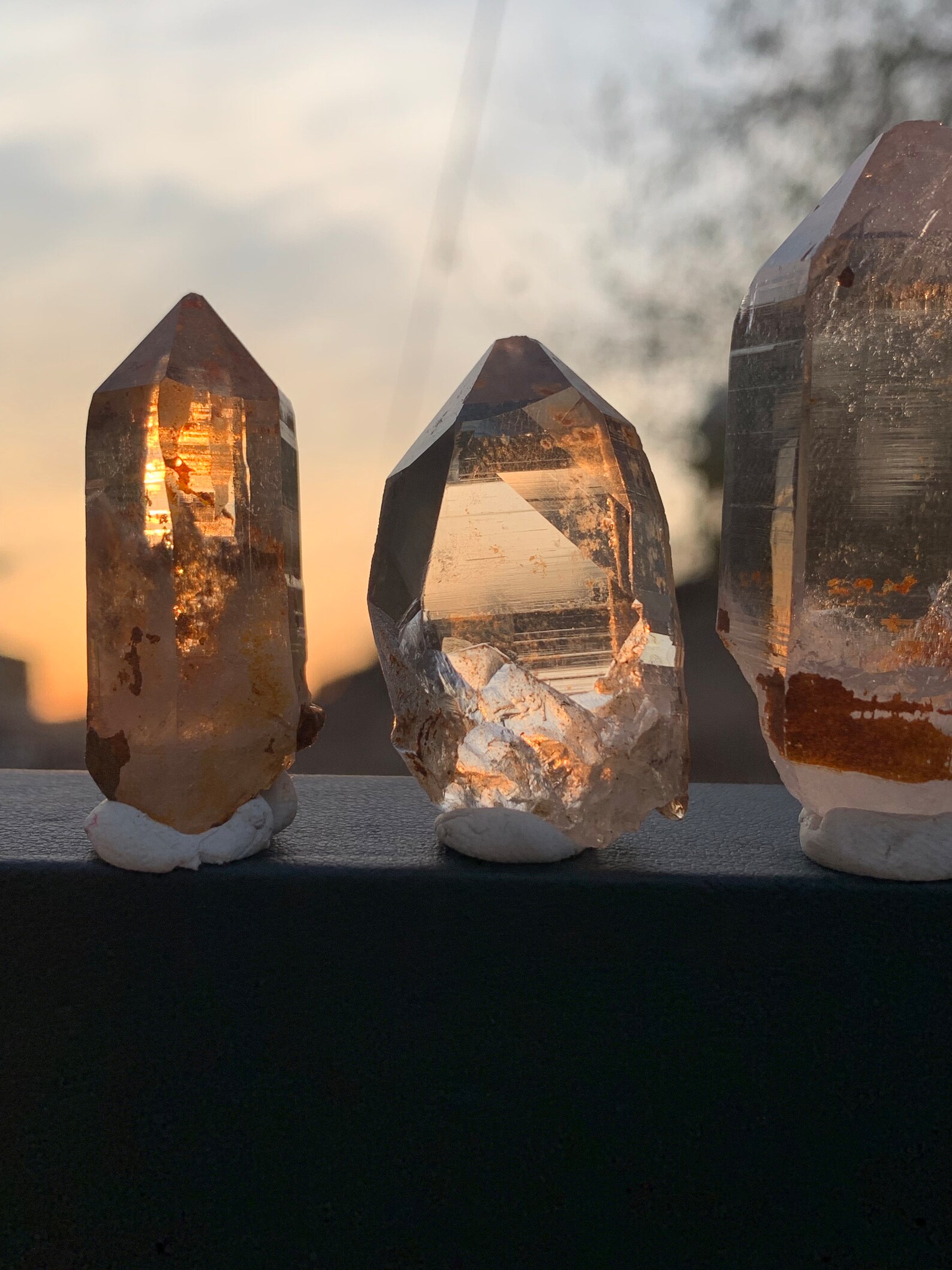 Himalayan Clear Quartz Crystals Deal / Lot With Sharp Lustre From ...