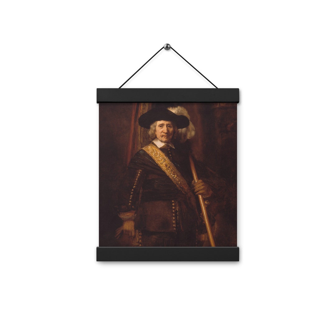 The Standard Bearer (floris Soop, 1604–1657) (rembrandt Van Rijn) - Etsy