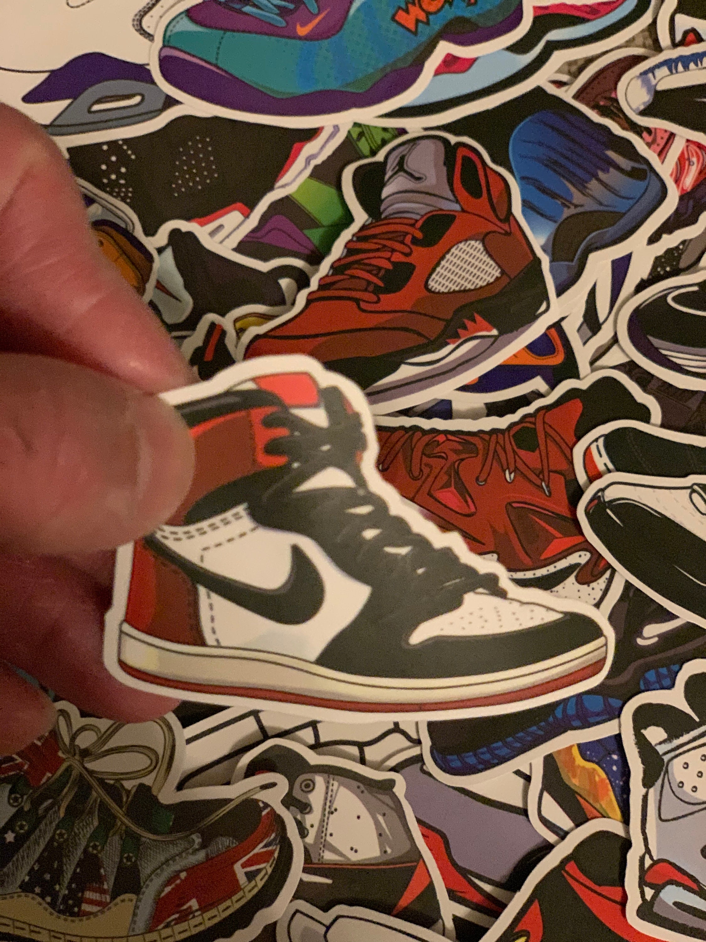 100 Pcs, Hot Sale, Stickers Shoes Funny Fashion Graffiti, Sticker Shoes ...