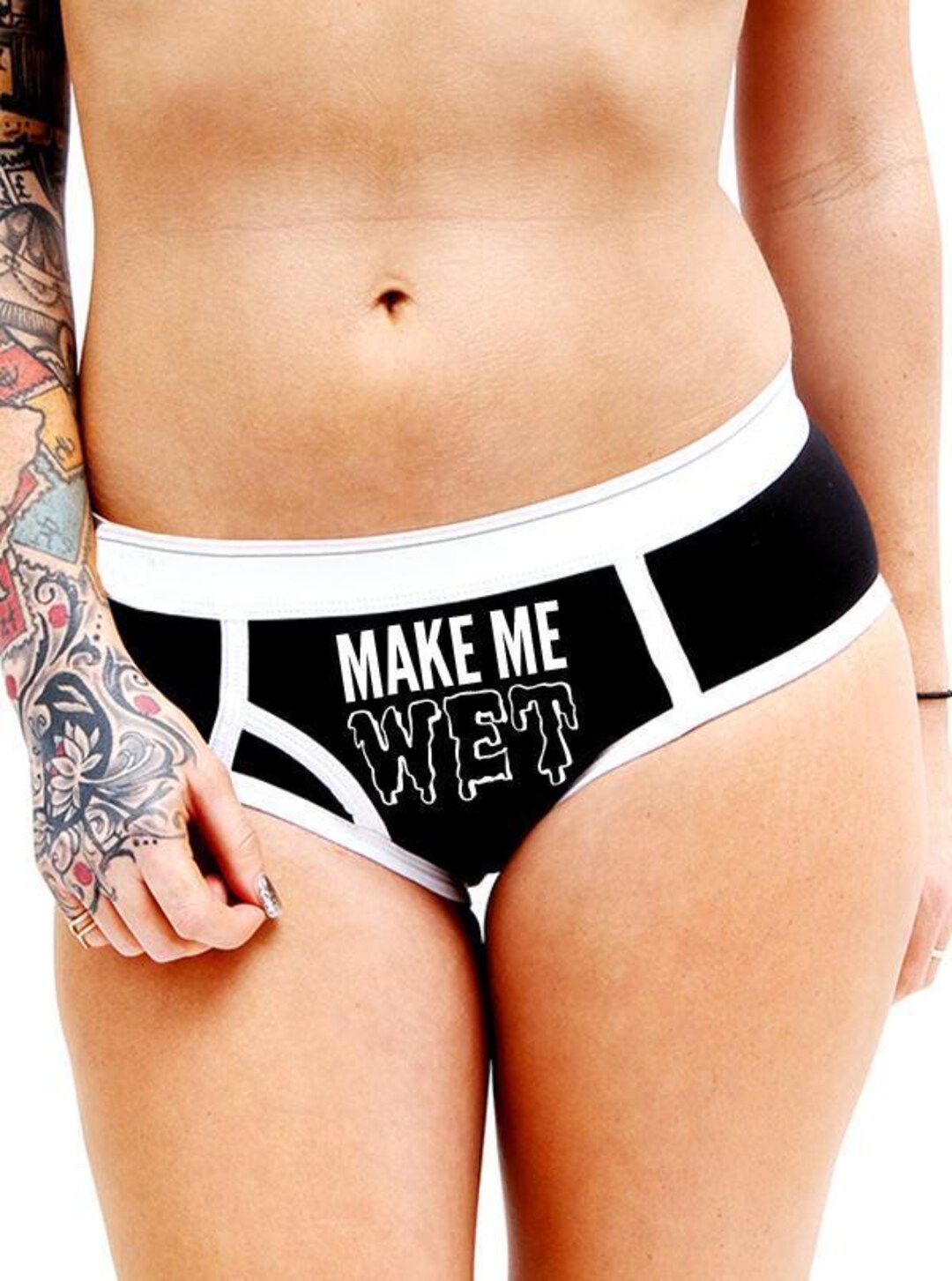 Woman's Pantys Slip Tanga Make Me Wet - Etsy