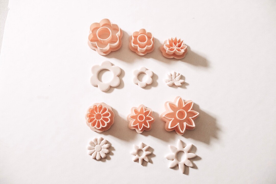 Polymer Clay Cutters Flower Clay Cutters Daisy Lotus - Etsy