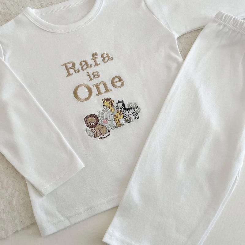 When I Wake up I Will Be 1 Pajamas - Etsy UK