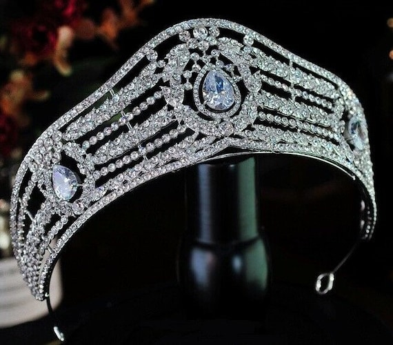 1920's Tiara Great Gatsby Tiara. Tiara for Your Wedding - Etsy