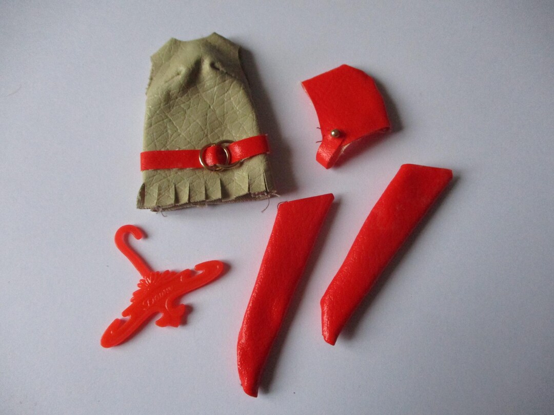 Topper Dawn palitoy Pippa Doll Outfit Cupid's Beau Dress With Cap or Hood and Hanger - Etsy