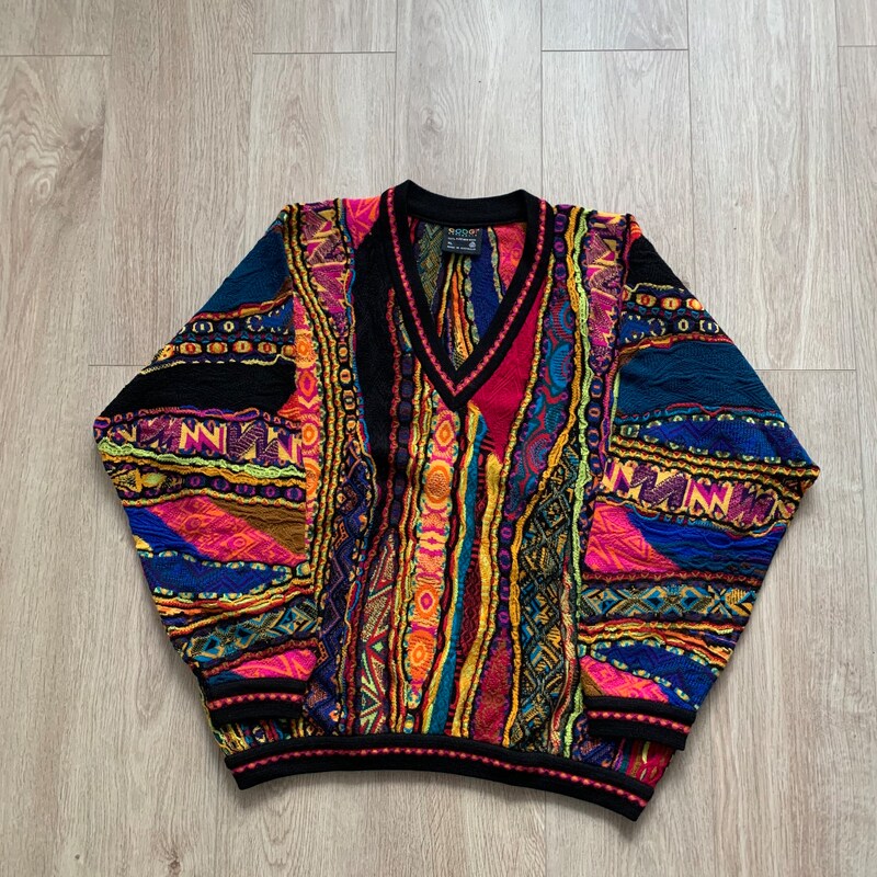Coogi Sweater - Etsy
