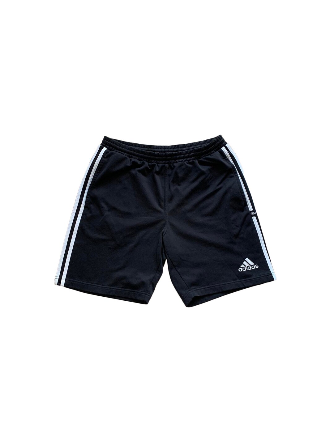 Vintage 90s Adidas Trefoil White Label Retro Sweat Sport Shorts Good ...