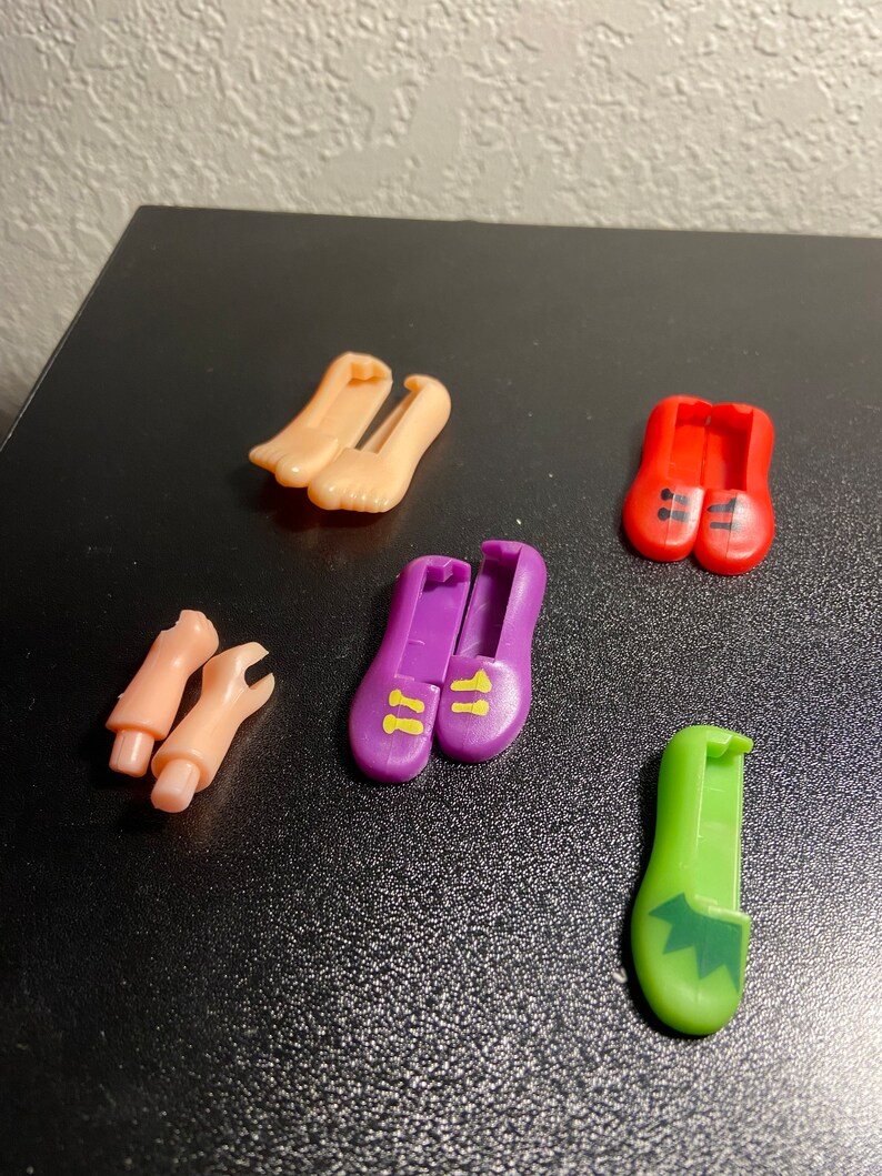 Pez Body Parts Shoes and Arms - Etsy