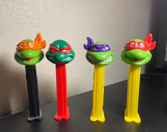Teenage Mutant Ninja Turtles Pez 2000's Remakes - Etsy