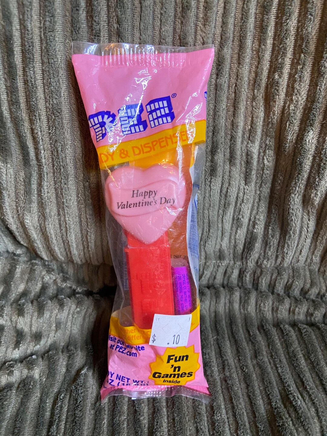 Valentine's Heart Pez Dispenser *mint Condition* - Etsy