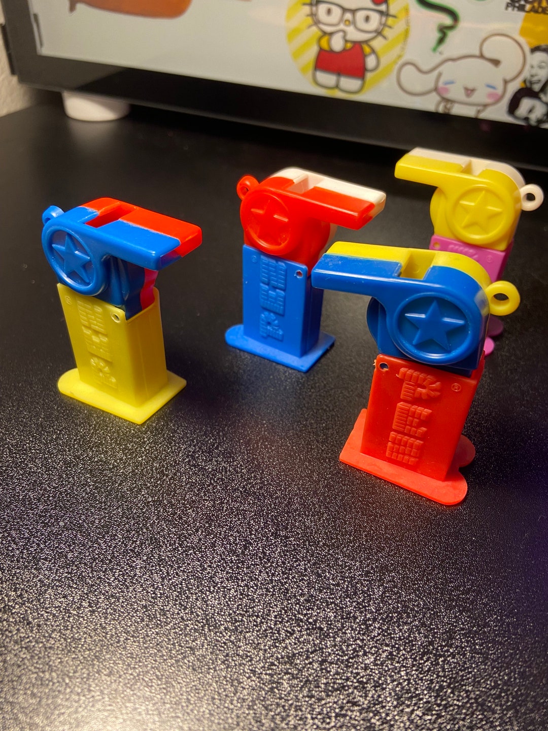 Mini Whistle Pez Dispensers - Etsy