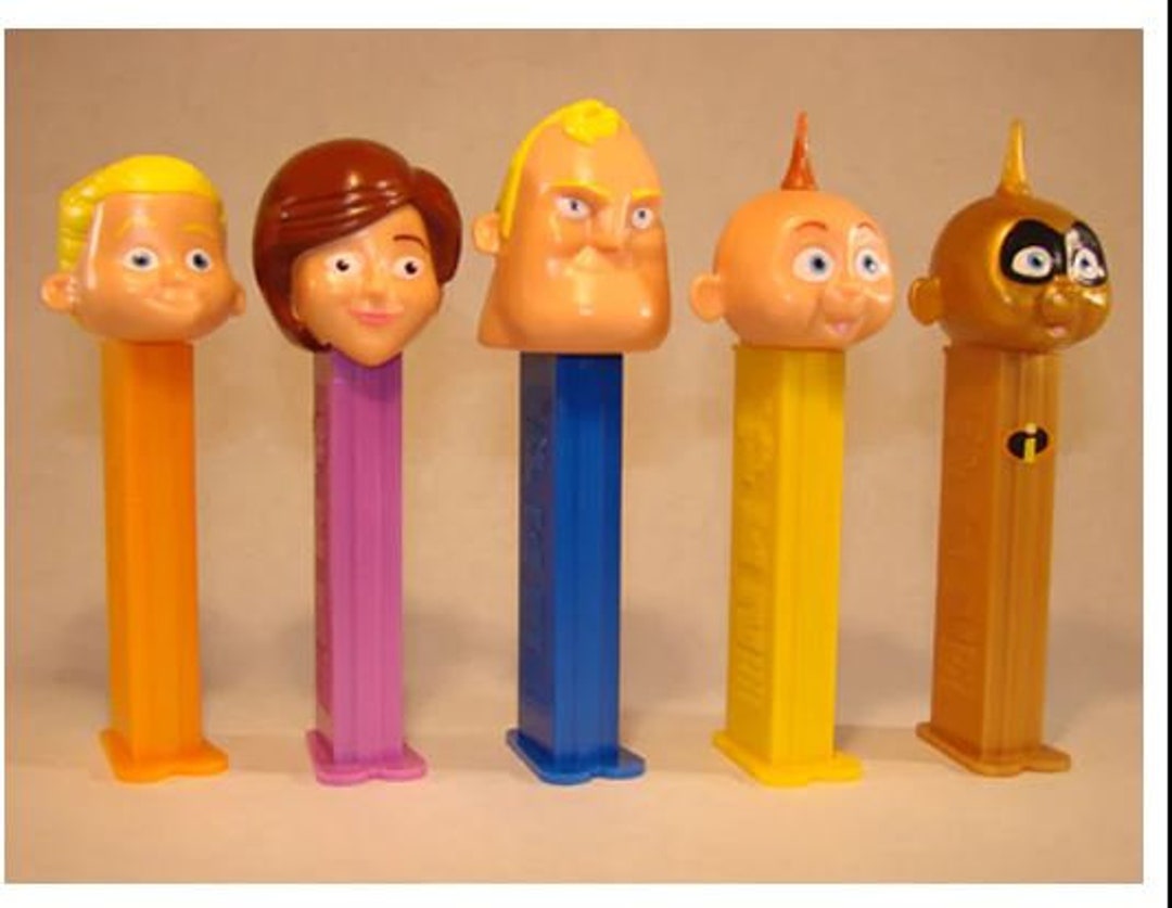 The Incredibles Pez Dispensers - Etsy Canada