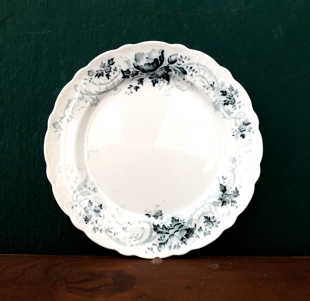 Antique Cake Plate FAUSTA Villeroy and Boch Wallerfangen, Art Nouveau ...