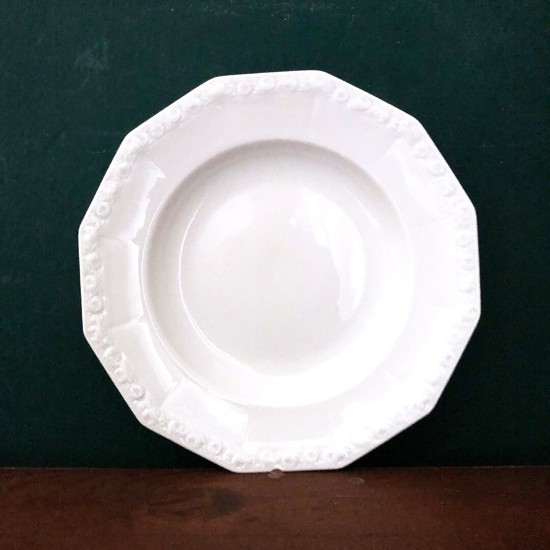 SOUP PLATE Rosenthal Maria White 80s, Classic, Famous Porcelain ...