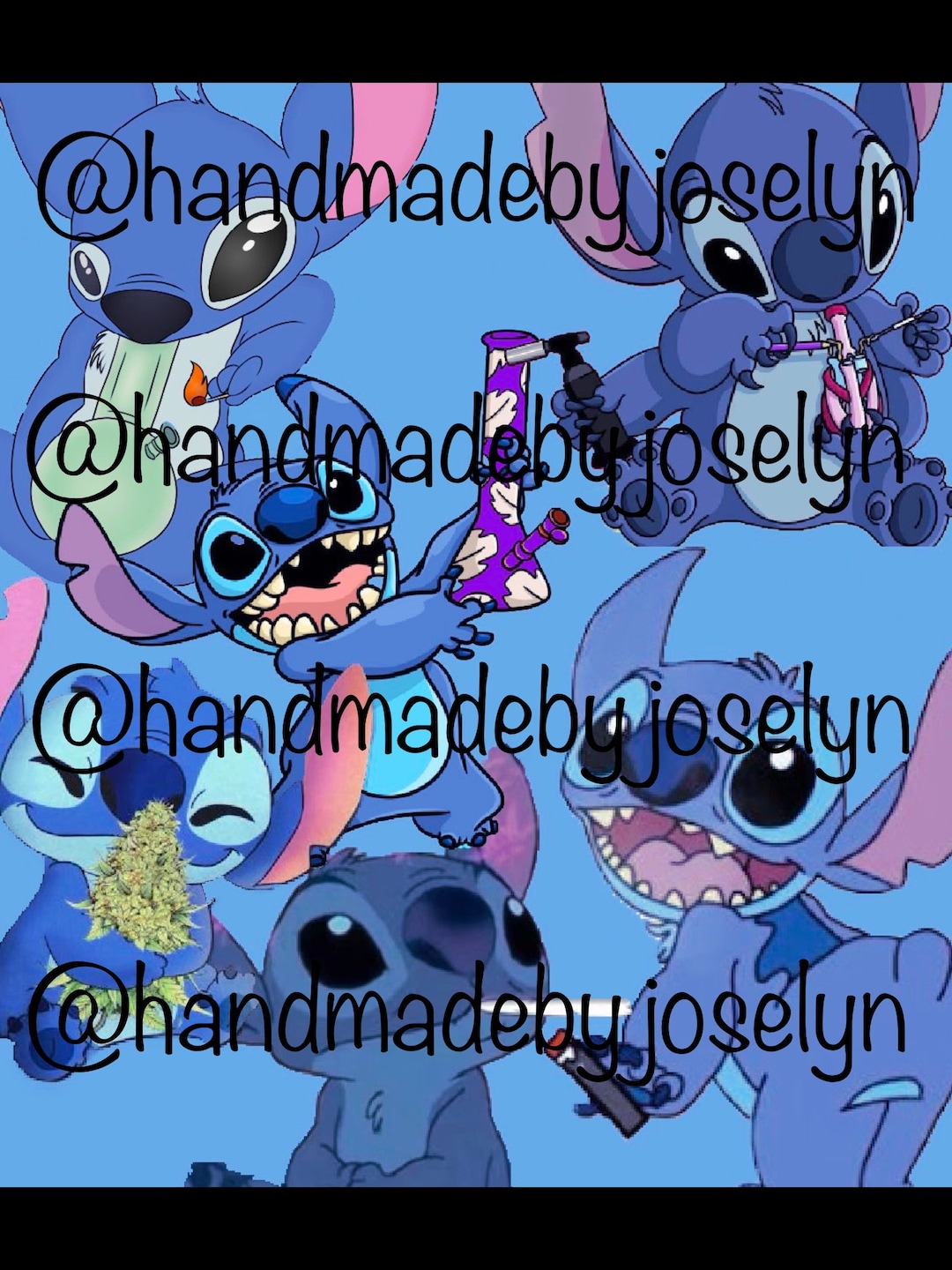 Stitch Mashup (PNG) All Together Stitches Smoking Tray Pictures or More ...