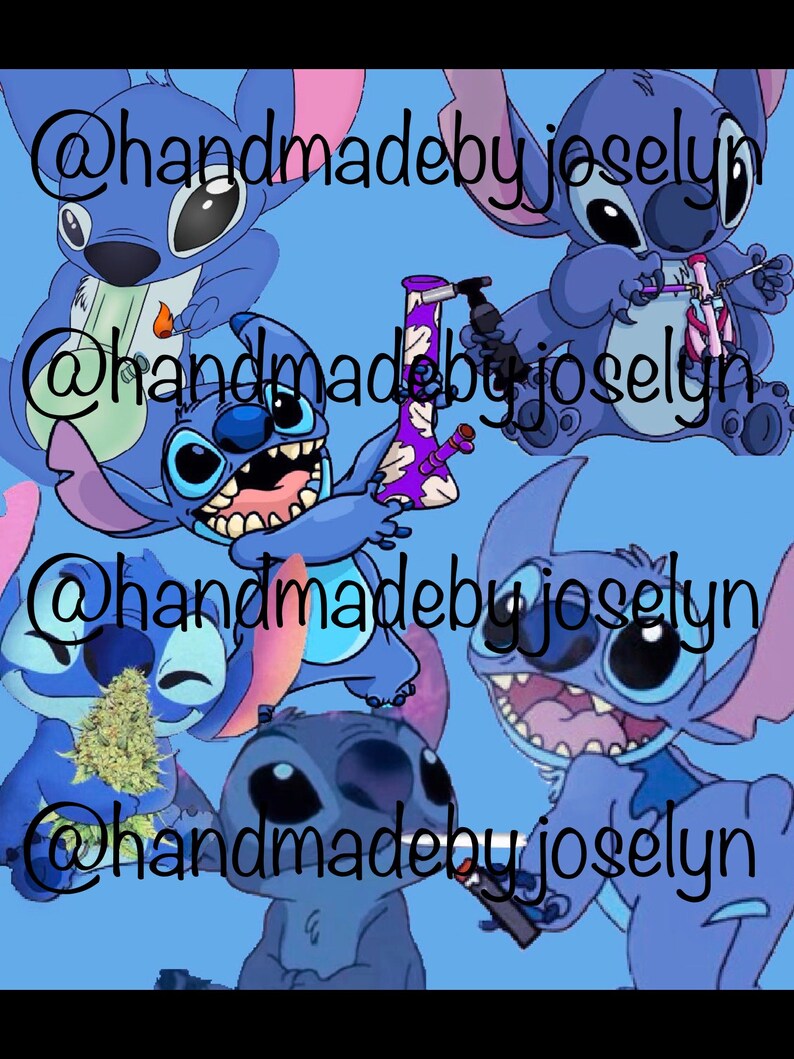 Stitch Mashup (PNG) All Together Stitches Smoking Tray Pictures or More ...