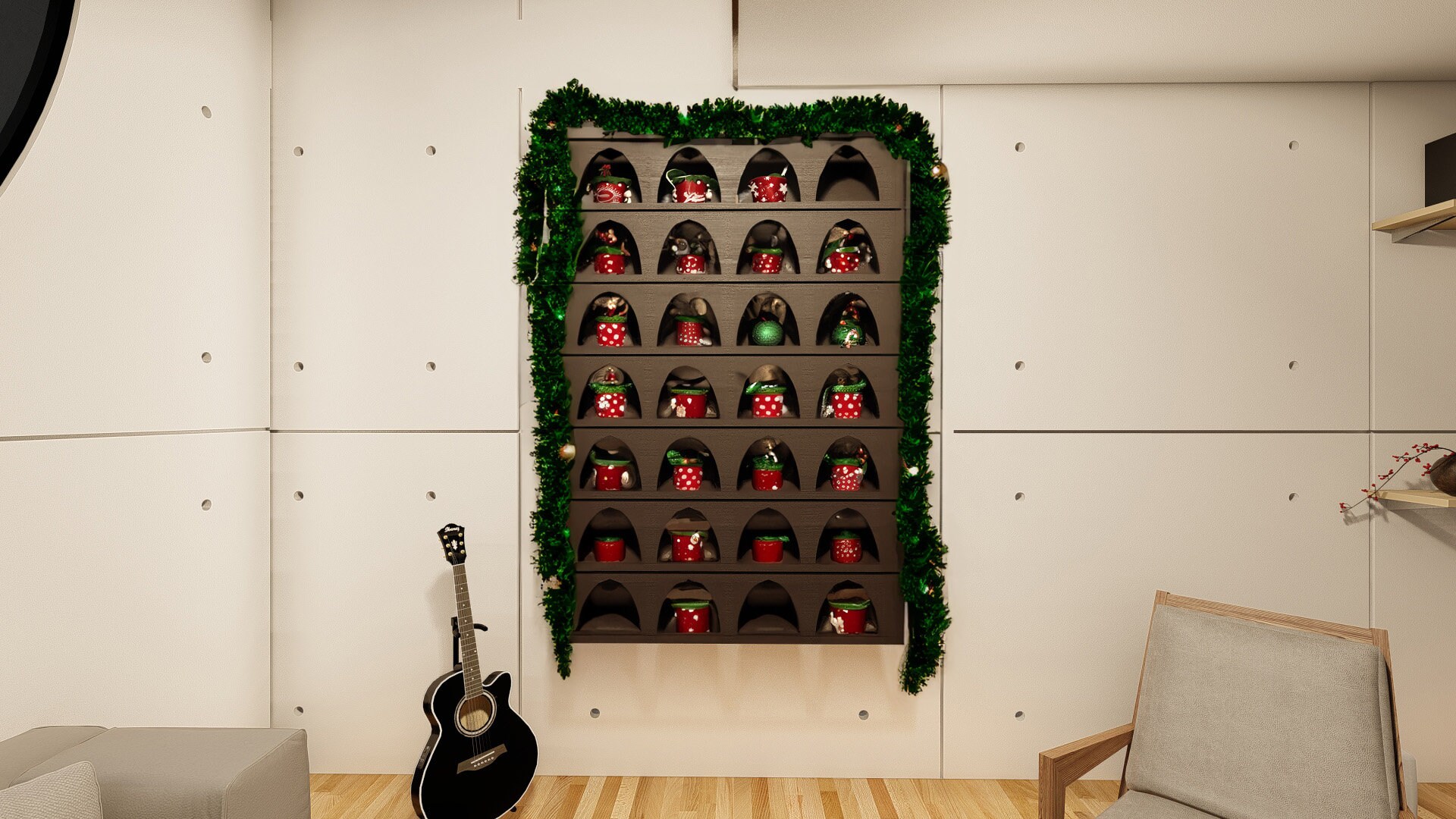 Elegant Multi-purpose Display Shelf for Seasonal Decor & Precious ...