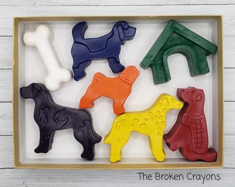 Crayon Dog - Etsy