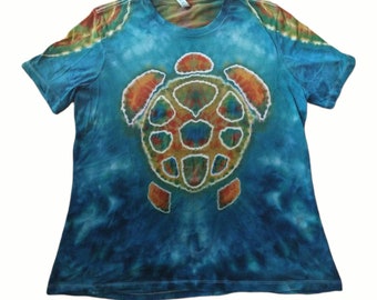 Turtle Tie Dye - Etsy