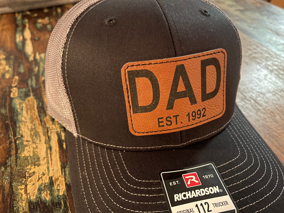 Dad Patch Hat Richardson Trucker Hat | Father's Day Hat | Patch Hat - Etsy