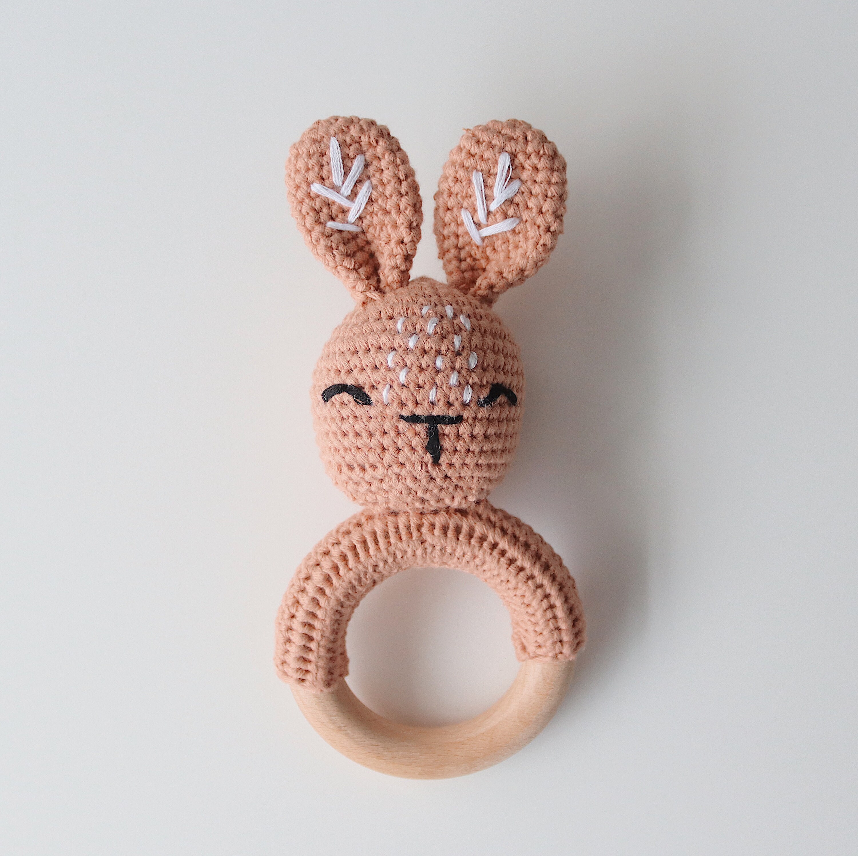 Crochet Rattle/crochet Teething Rings/baby Knitted Rattle/crochet and ...