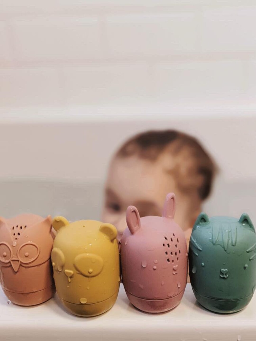 Silicone Animal Bath Toy for Bath Time for Baby/toddler Eco Friendly - Etsy