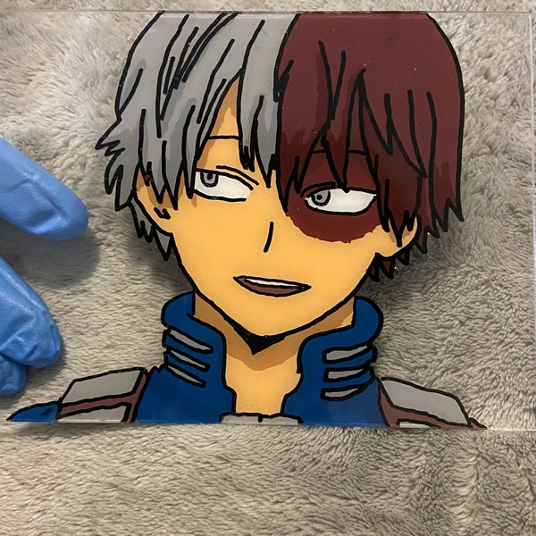 Todoroki Drawing - Etsy