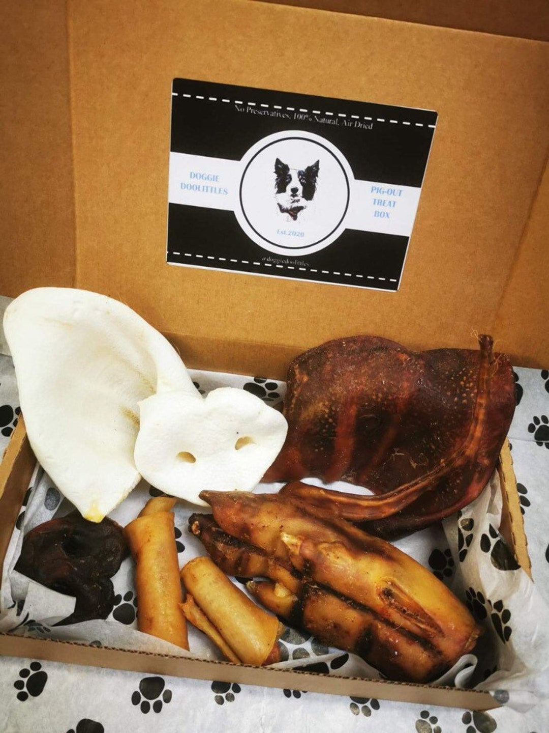 PIG OUT Natural Treats Gift Box - Etsy UK