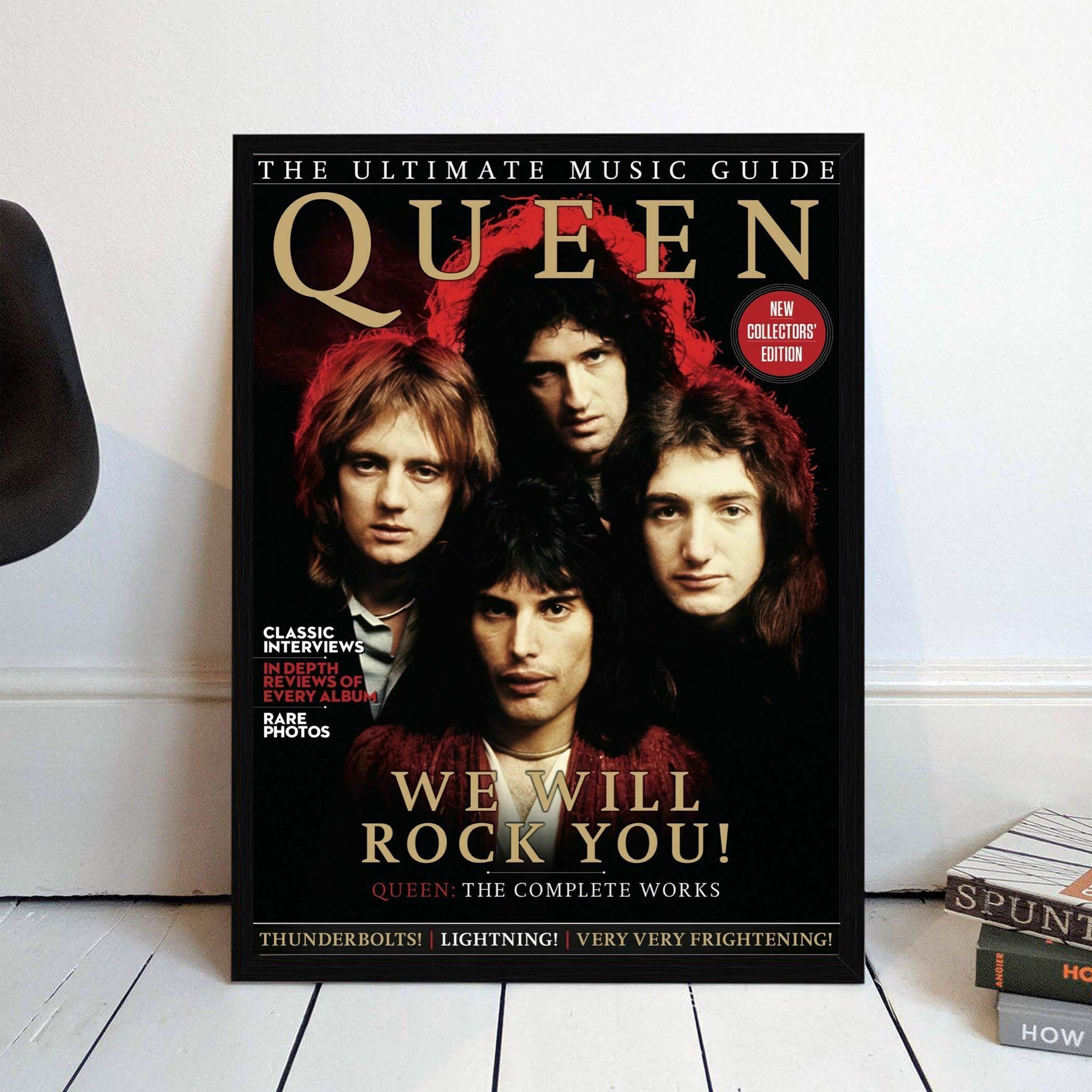Queen Band Poster Or Canvas Rock Queen Poster Queen Band Etsy