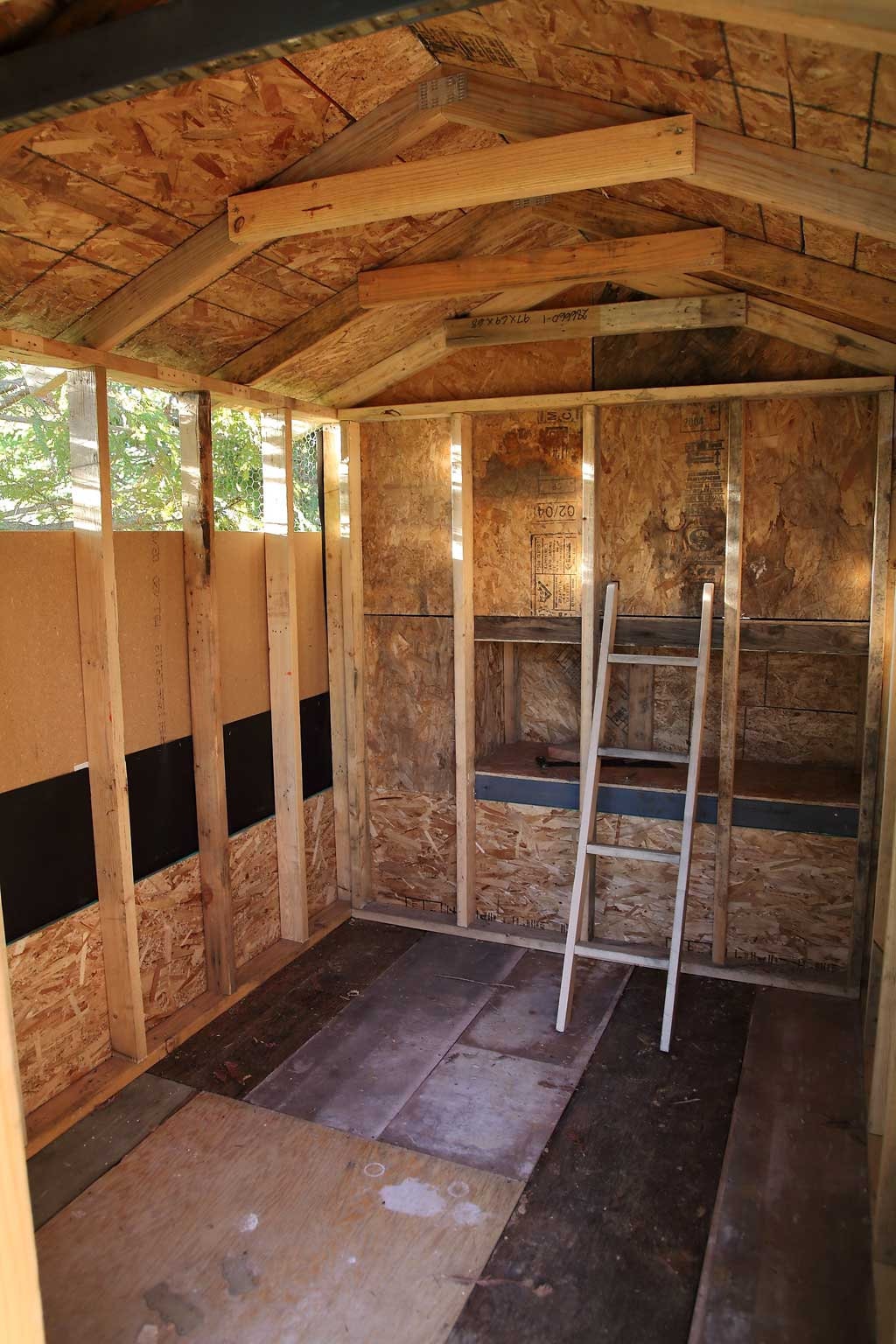 DIY Chicken Coop With an Outdoor Run Plans [chicken Coop Framing ...