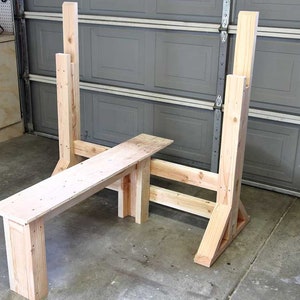 DIY Workout Bench Press Plans [homemade Weight Bench Plans, Wooden Gym ...
